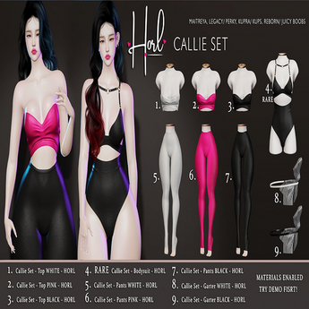 Second Life Marketplace - HORL - Callie Set COMPLETE